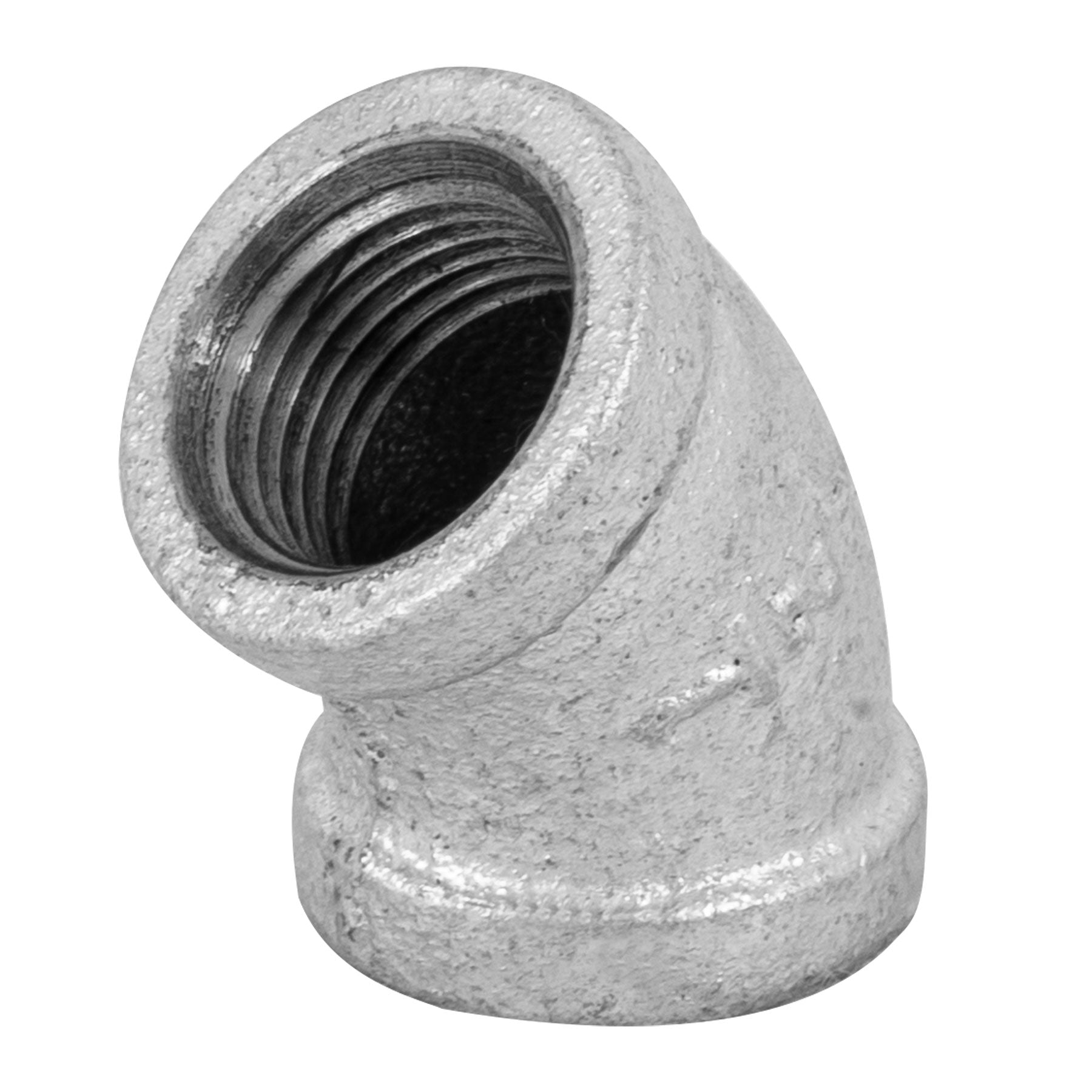 Codo Galvanizado 45° x 1/2" (13 mm) Galvaflow