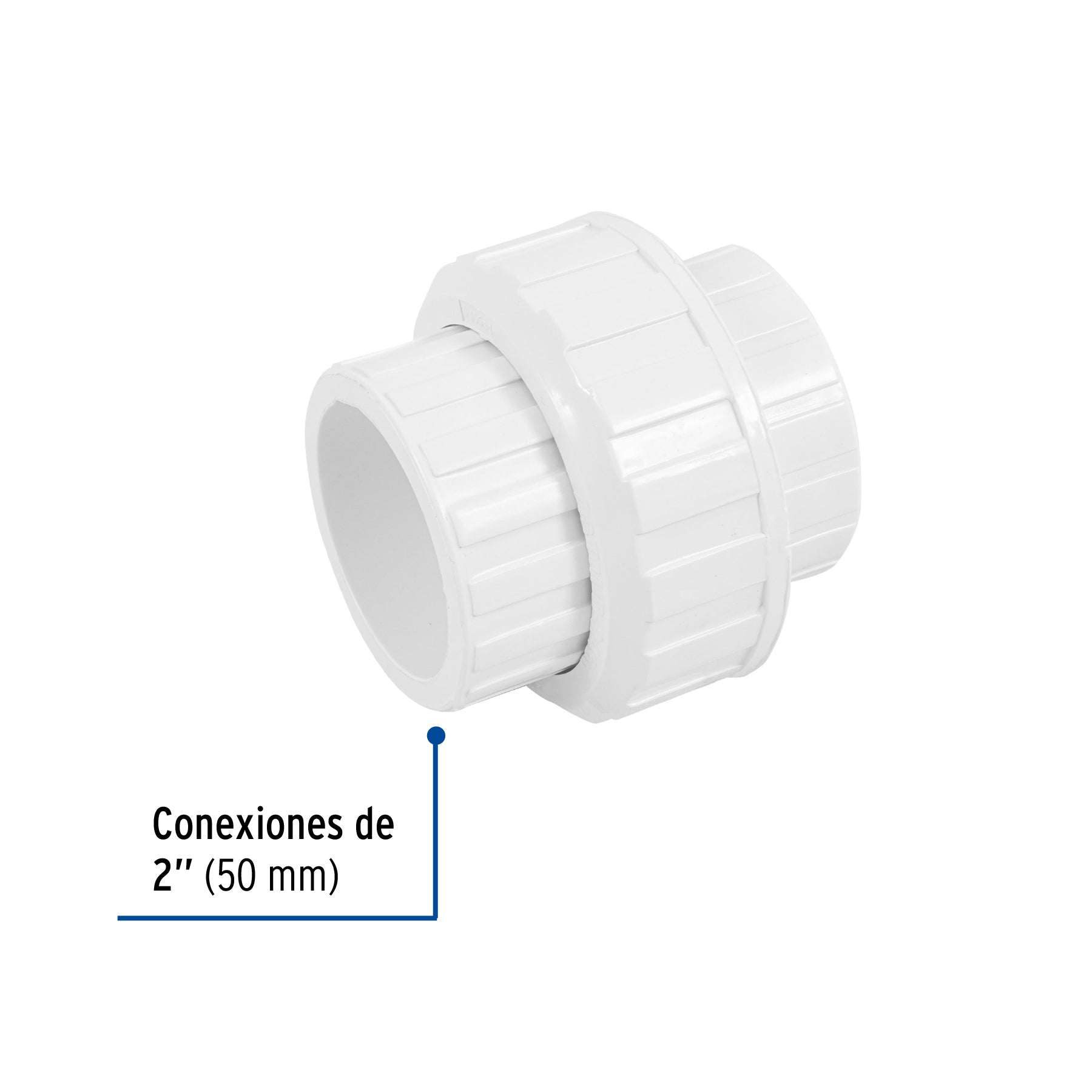 Tuerca Union PVC Hidraulico Saniflow 2" (50 mm)