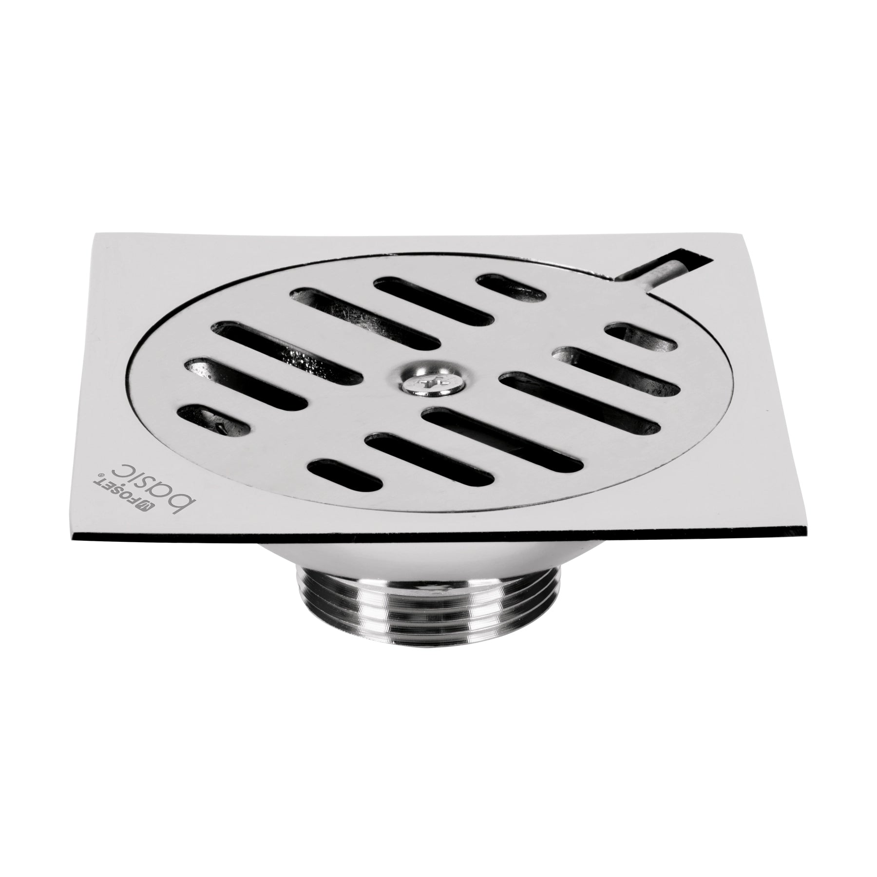 Coladera Cuadrada Metalica 4" X 4" Foset Basic