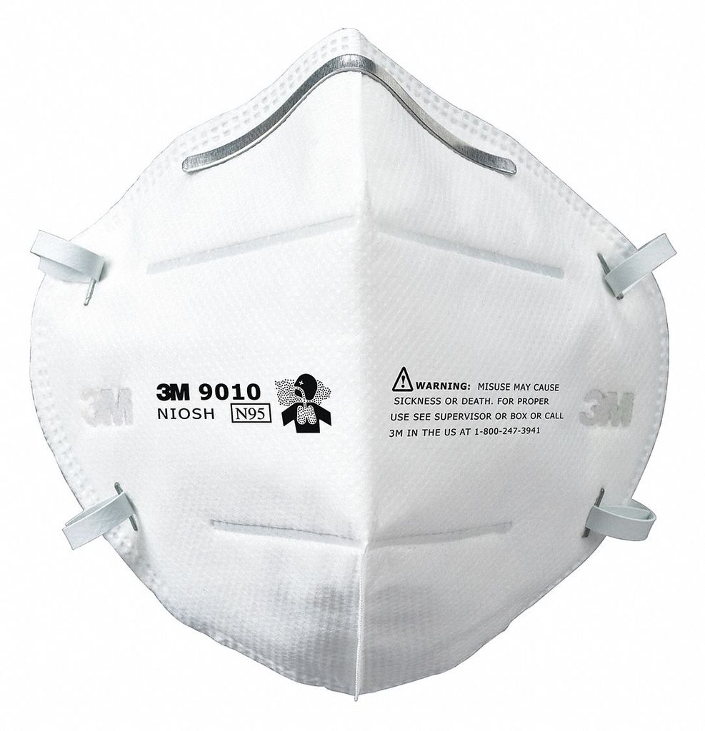 Mascarilla Desechable para Particulas N95 NIOSH 9010 3M